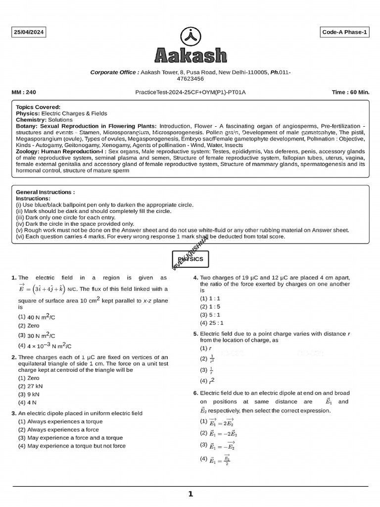 PT 01 (A) - CF Oym (P1) - 25 04 2024 | PDF