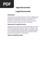 Example of Legal Documents | PDF