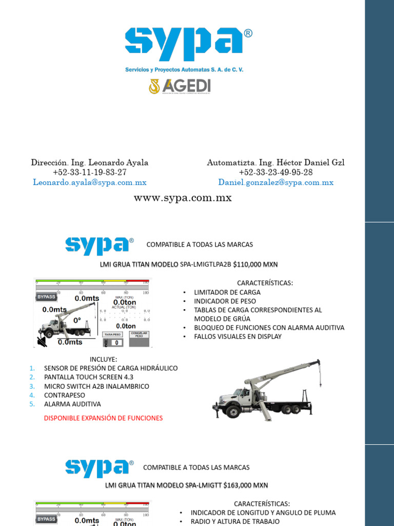 Catalogo 2023 Sypa Lmi | PDF | Electricidad | Ingeniería Informática