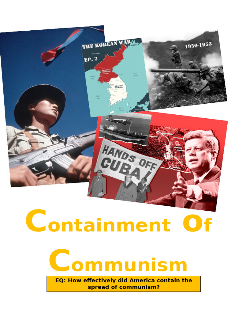 Evaluating US Containment Policy | PDF | Cuban Missile Crisis | Containment