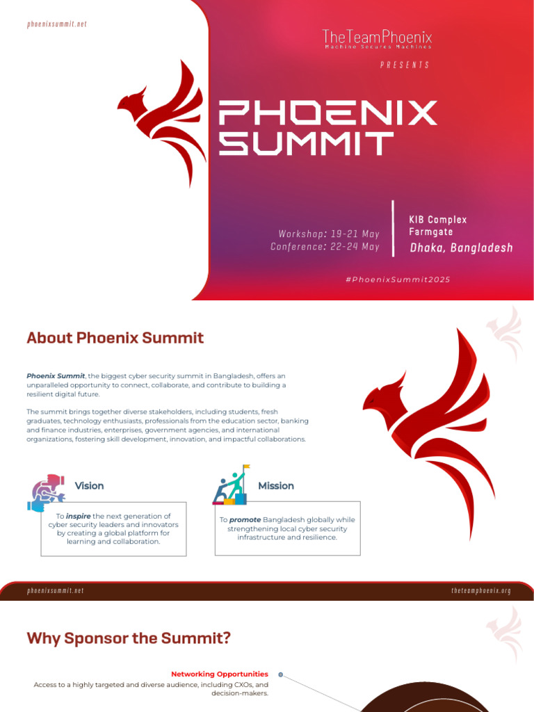 Phoenix Summit 2025 Stalls | PDF | Computer Security | Security