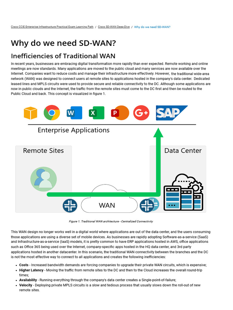 Sdwan 1 | PDF | Computer Network | Router (Computing)