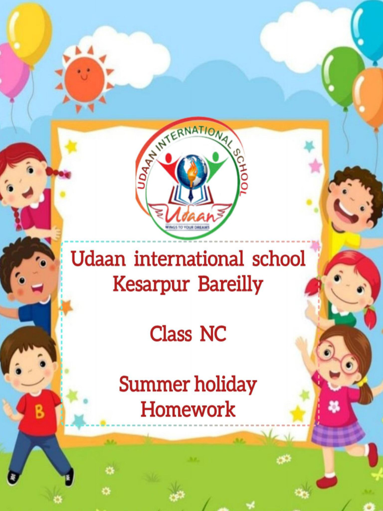 Summer Holiday Homework For NC | PDF