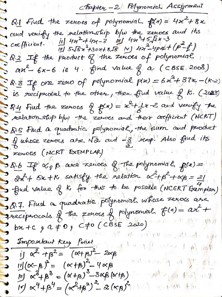 CH 2 Assignment | PDF