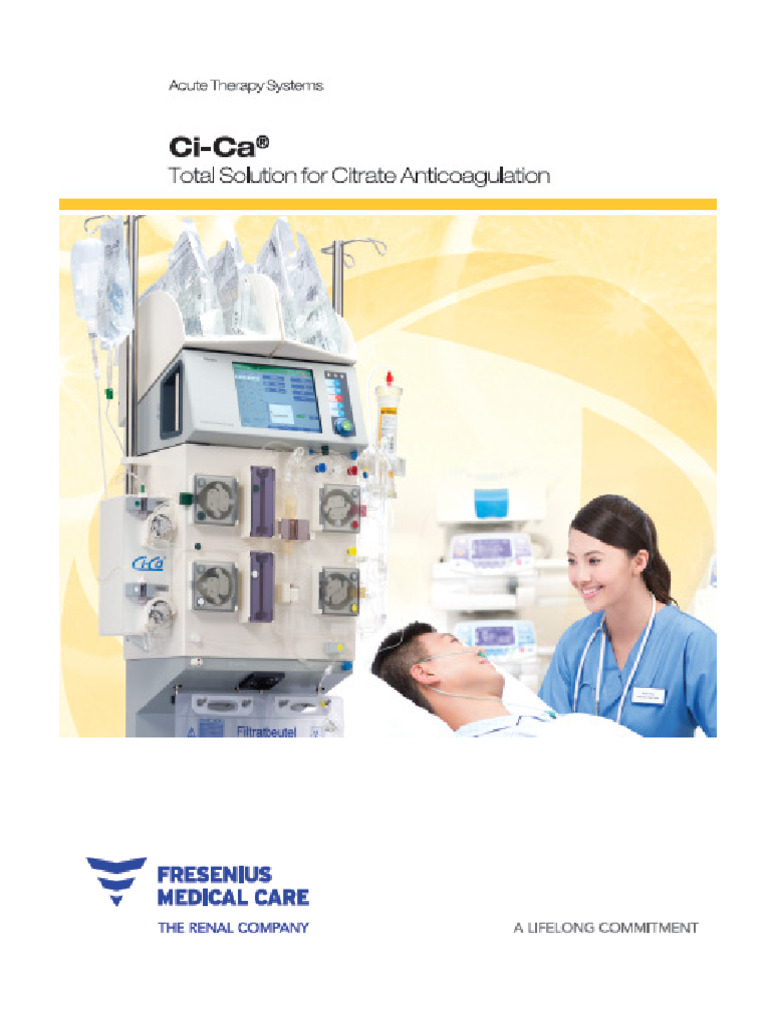 Multifiltrate Ci-CA CVVHD Photo Guide | PDF | Vein | Pump