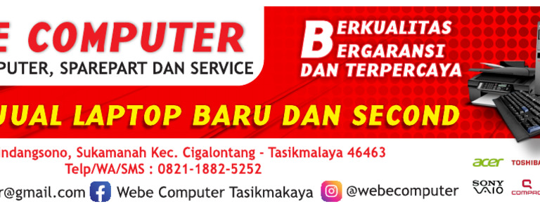 Banner Toko Komputer v1 | PDF