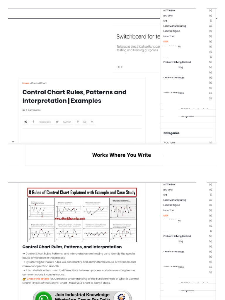 SPC Interpretation | PDF
