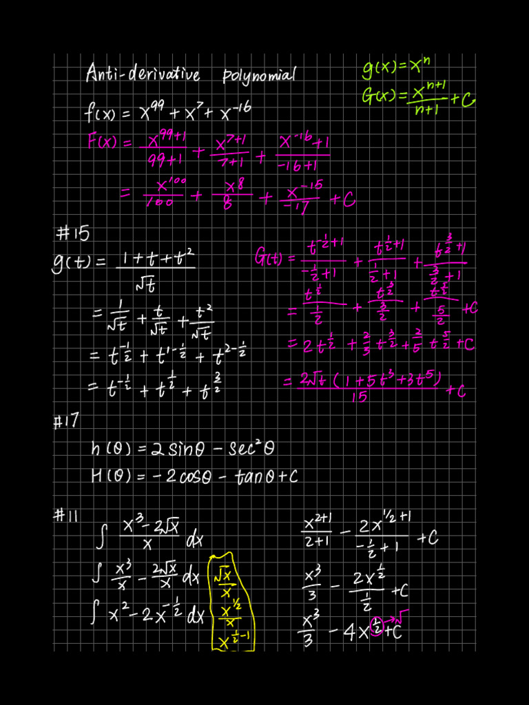 8.1 Using Basic Integration Formula | PDF