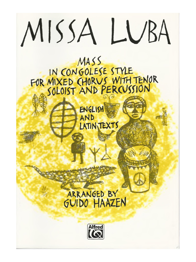 GUIDO HAAZEN - Missa Luba | PDF | Francophone Music | Mass (Liturgy)