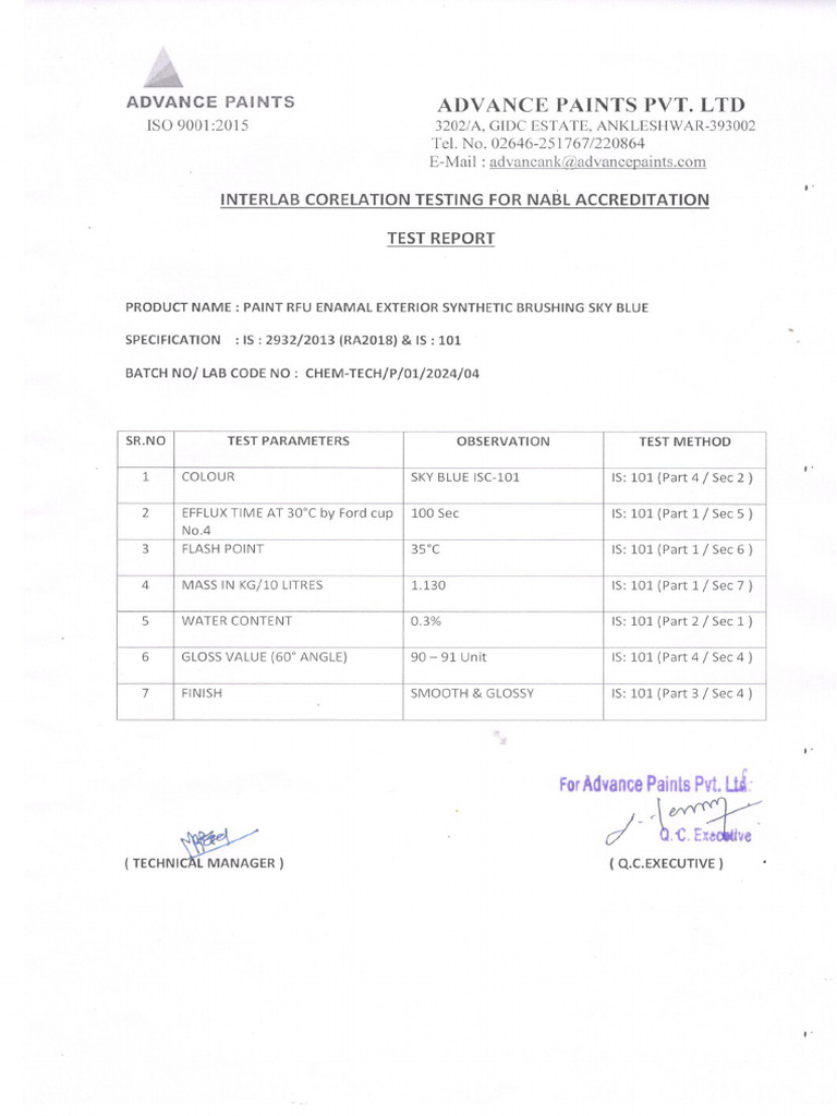 Sky Blue Report Ank | PDF