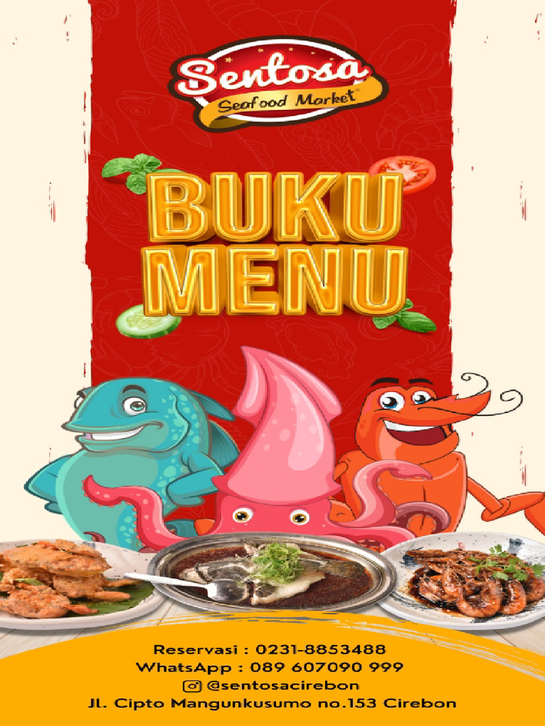 Buku Menu Sentosa Cirebon - 1 Juni 2024 (Soft File) | PDF