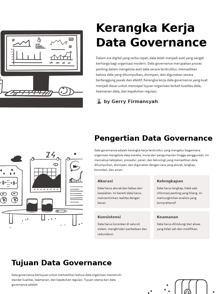 1.2.Kerangka Kerja Data Governance | PDF