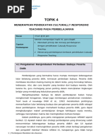 Jurnal Refleksi Pembelajaran Deep Learning | PDF