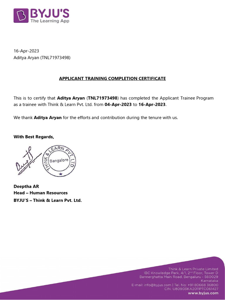 TNL71973498 Aditya Aryan | PDF