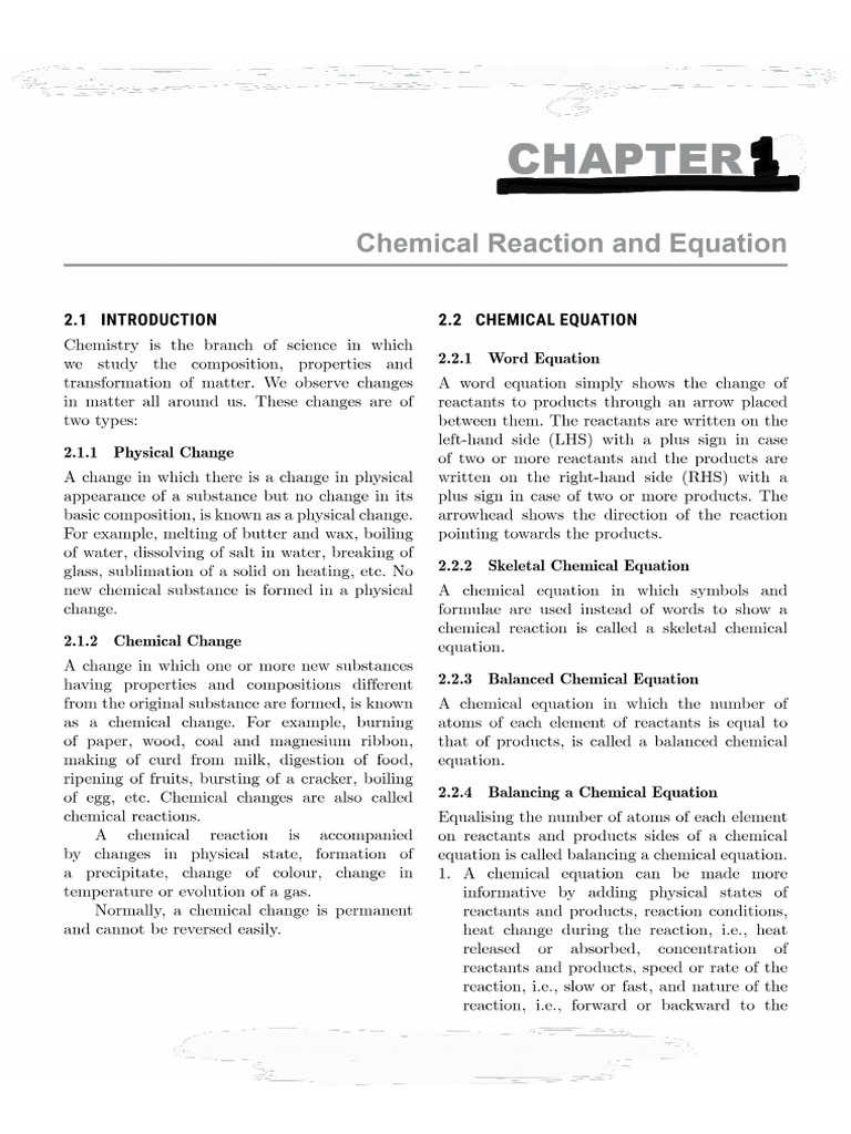 Board Booster Question Bank Class 10th Chemistry All Chapters | PDF