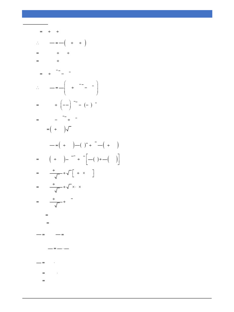 Differentiation Solutions for Physics Assignment | PDF
