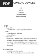 POP Cast Application Procedure Guide | PDF | Injury | Musculoskeletal ...