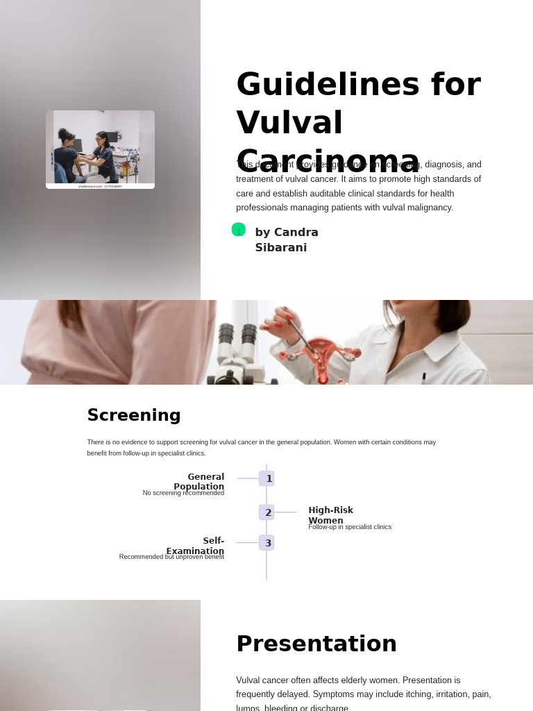 Guidelines For Vulval Carcinoma 3 | PDF | Cancer | Clinical Medicine