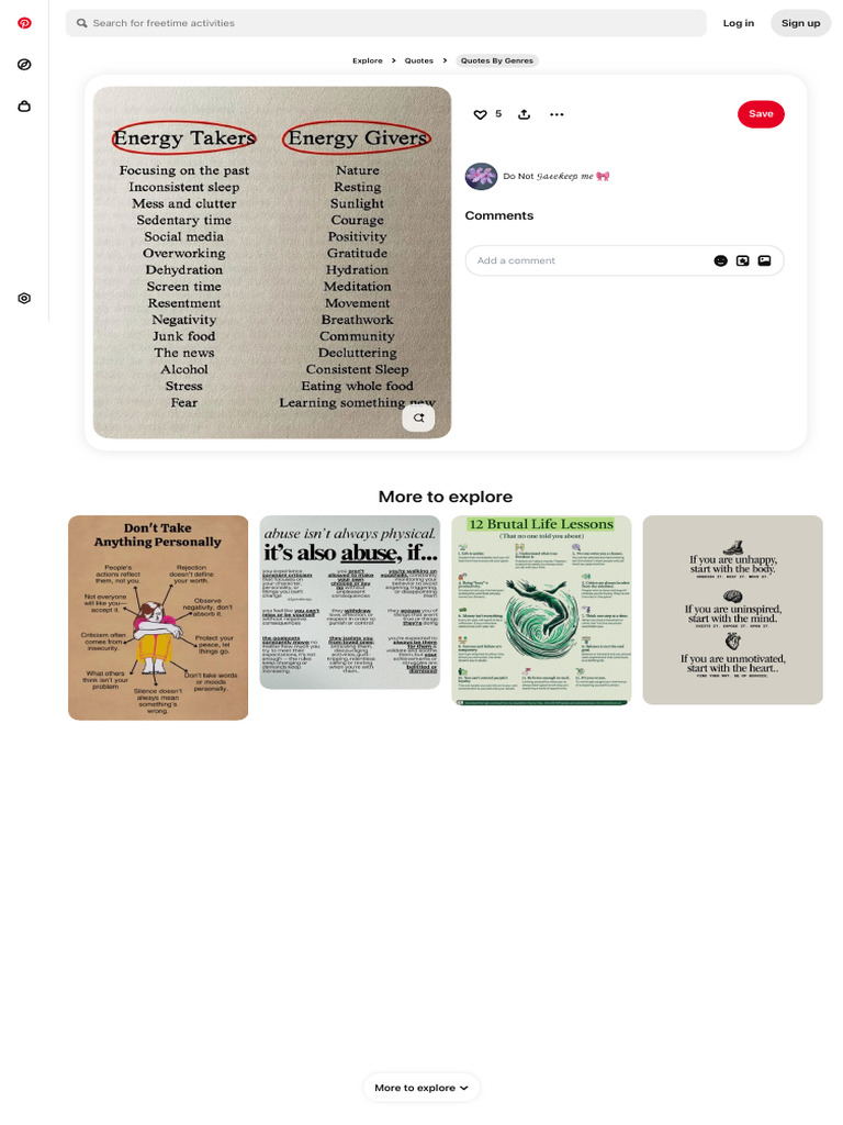 Pinterest Self-Care Ideas & Quotes | PDF