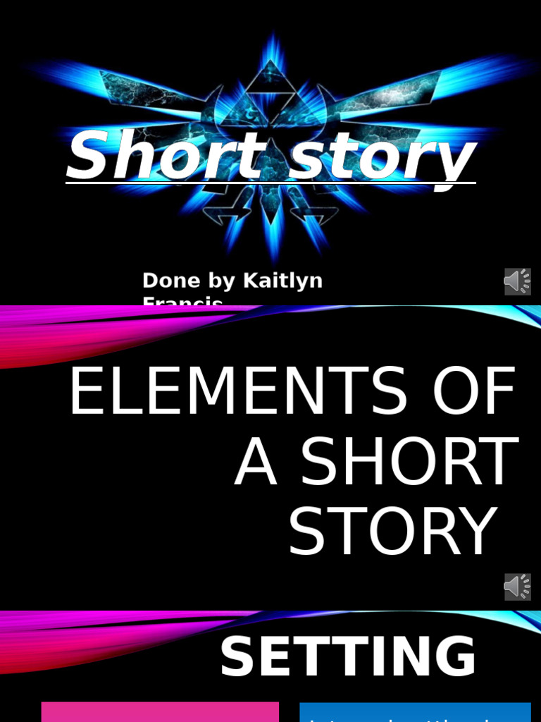 English Short Story Presentation | PDF | Plot (Narrative) | Psychology