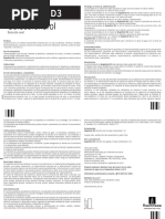 Uso y dosificación de Raquiferol D3 | PDF | Vitamina D | Especialidades ...