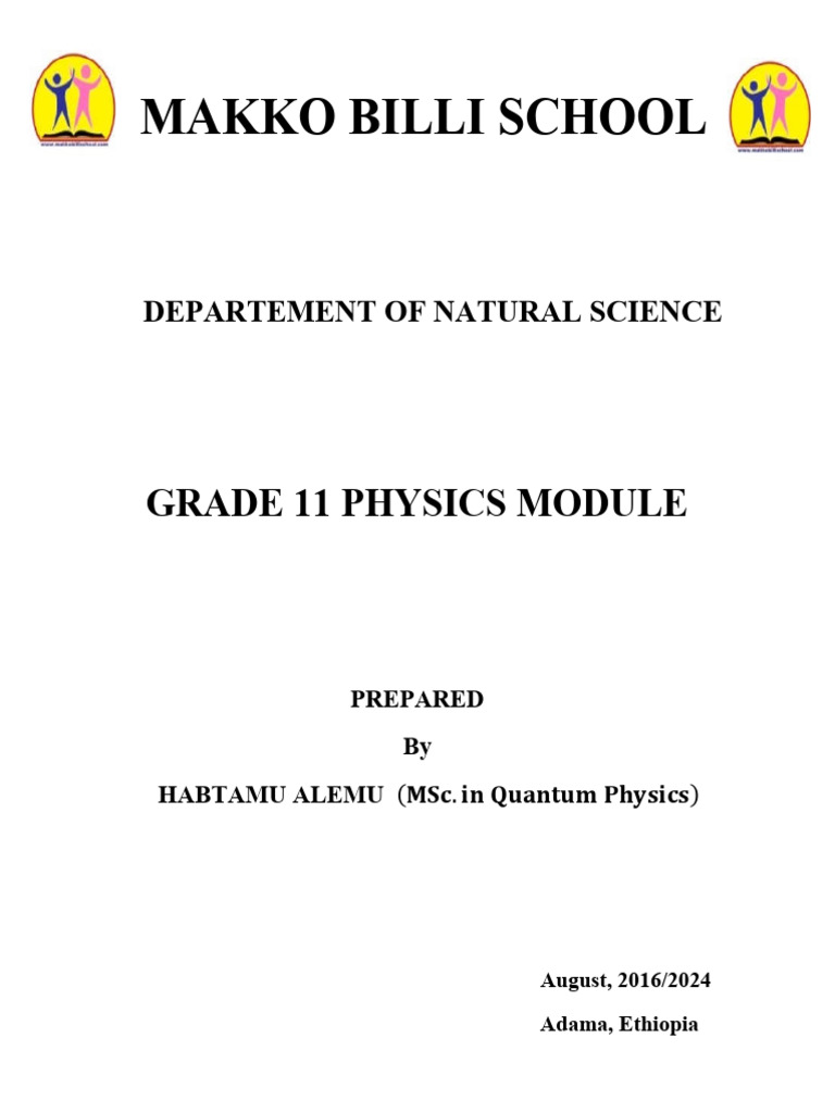 g.11 Physics Module-1 | PDF | Nuclear Physics | Force