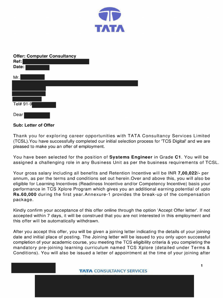 TCS Digital OL | PDF