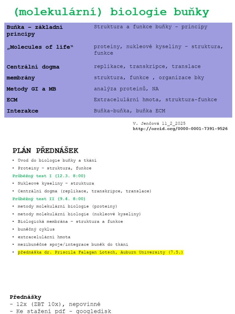 1 - 2025 - BB1 - ZBT - Úvod Do BB | PDF