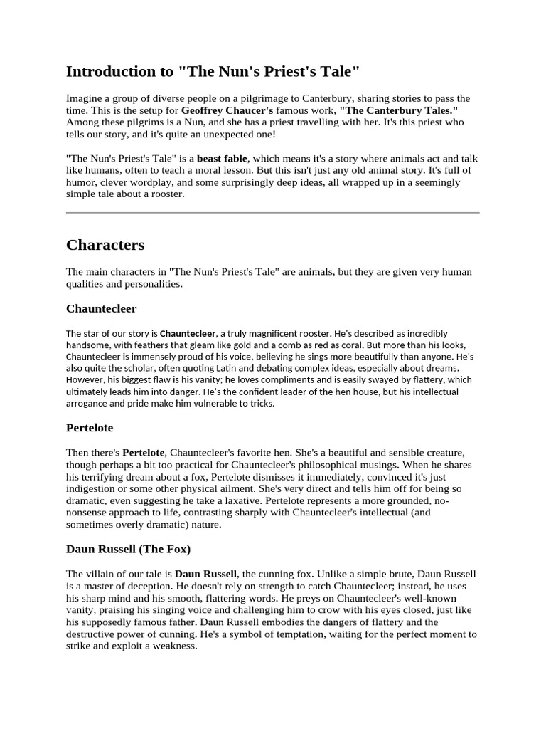 The Lamb Explanation | PDF