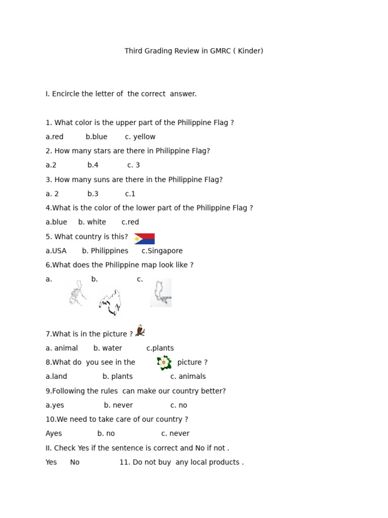 Third Grading Review in GMRC .YMCA | PDF