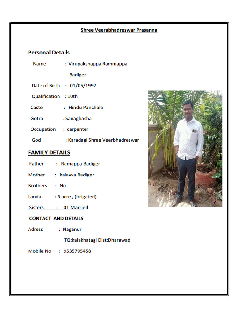 Virupakshappa Badiger | PDF