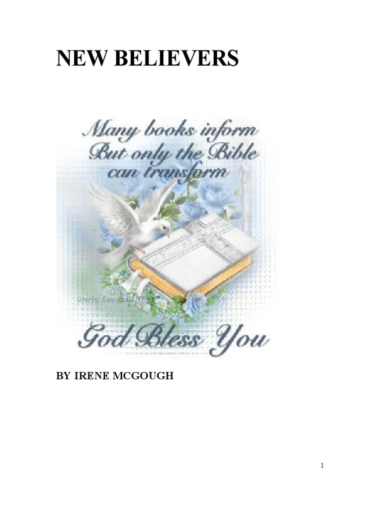 New Believers PDF | PDF | Eternal Life (Christianity) | Christian ...
