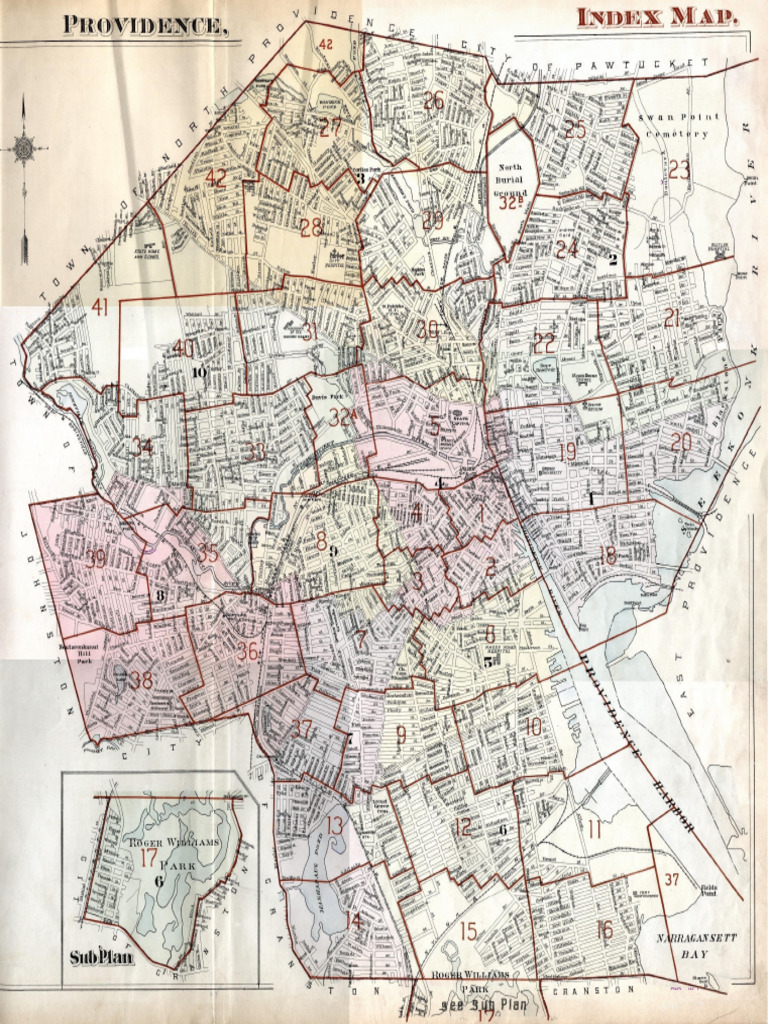1918 Providence Index Map FULL | PDF
