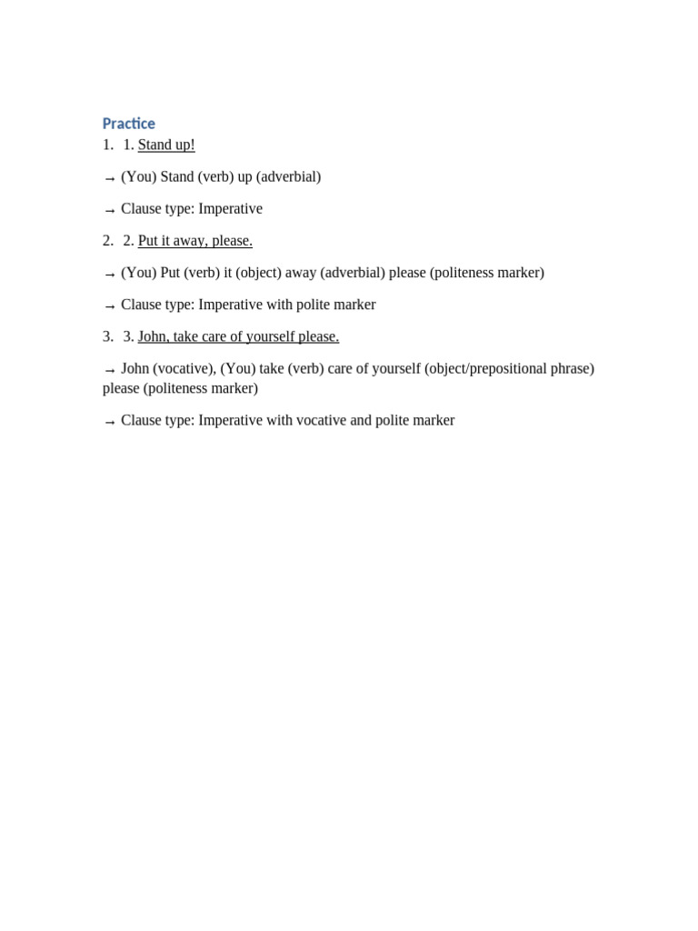 Clause Analysis Practice | PDF