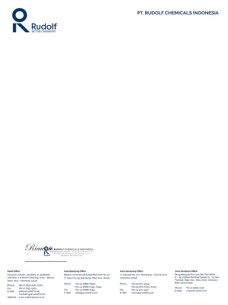 Implementasi Sistem ERP-SAP Di PT Rudolf Chemicals Indonesia | PDF