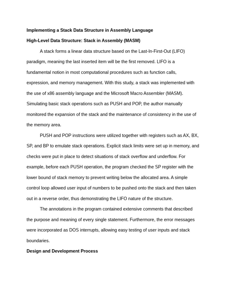 Assignment Activity Unit 7 (1) | PDF | Computer Programming | Assembly Language