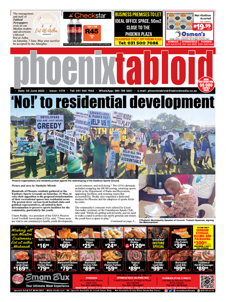 EPaper Phoenix Tabloid 03 June 2025 | PDF | Tile | Lamb And Mutton