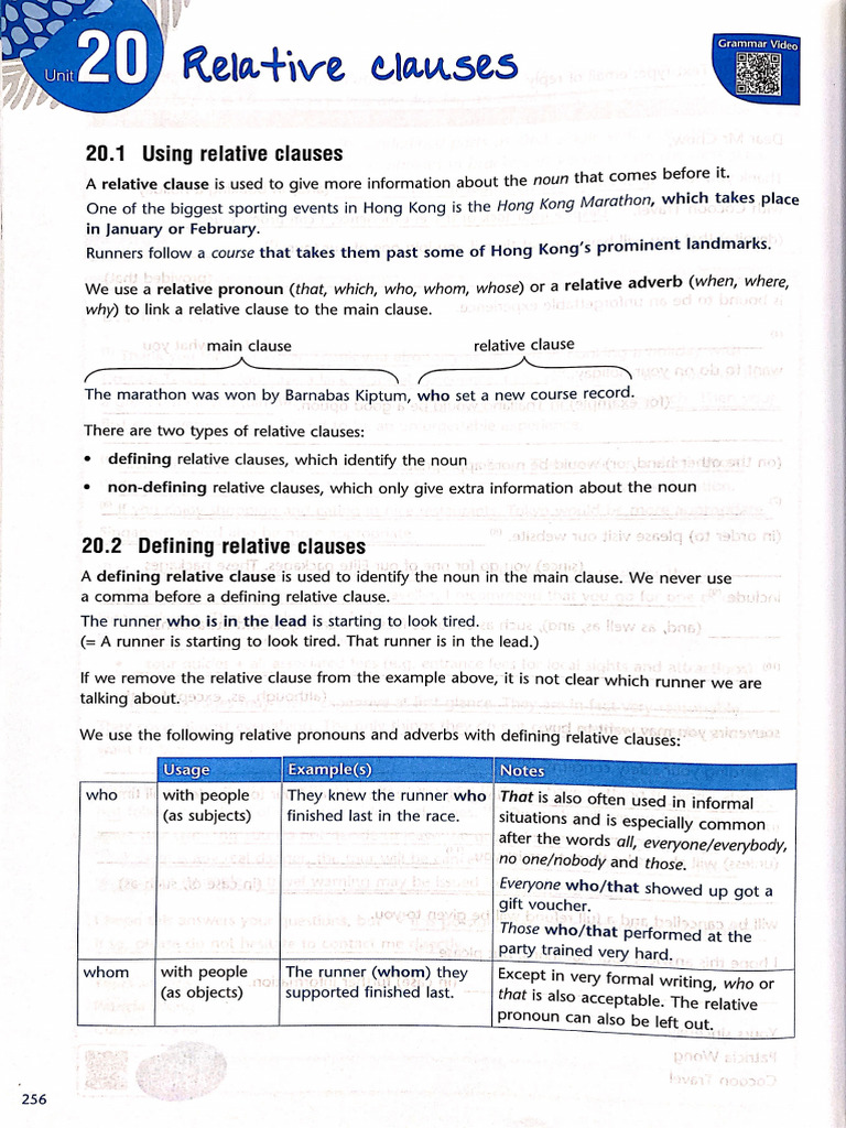 Relative Clauses | PDF