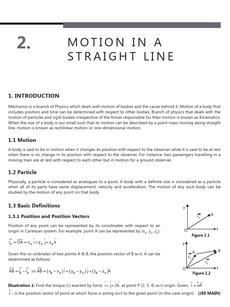 1D Motion | PDF | Acceleration | Velocity