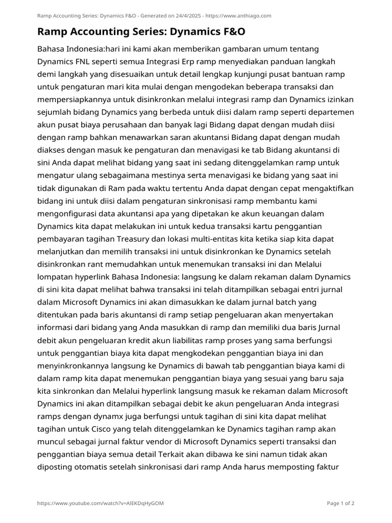 Ramp Accounting Series Dynami-24!04!2025 | PDF