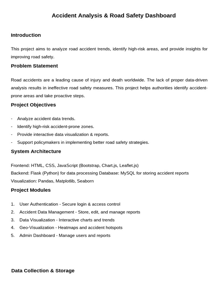 Accident Analysis Project | PDF