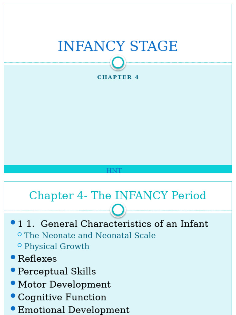 Understanding Infant Development Stages | PDF | Perception | Neuron