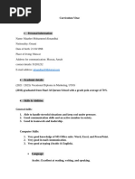 Personal Dossier Template | PDF