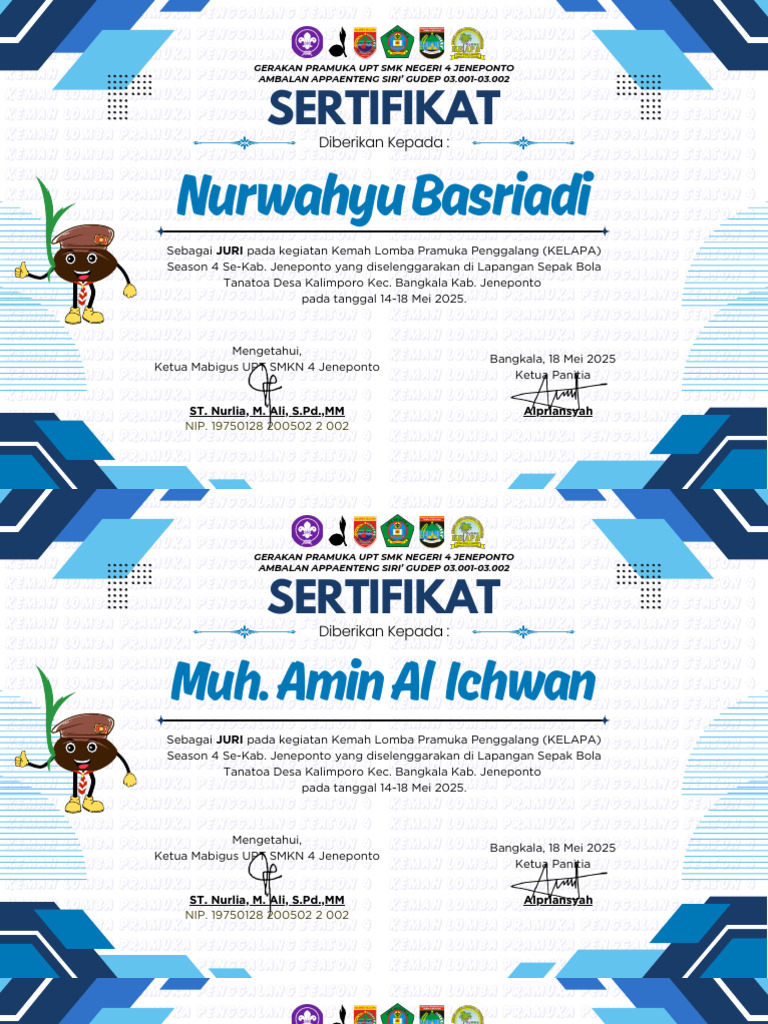 Sertifikat Juri | PDF