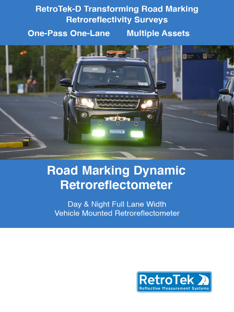 Retrotek D Brochure July 2020 | PDF | Road | Traffic