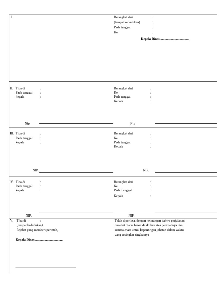 Blangko SPPD 2024 | PDF