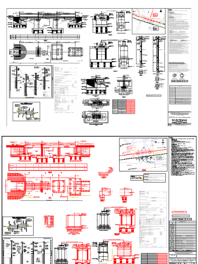 Tentative GADs of Major Bridge & Road Bridge | PDF | Deep Foundation ...