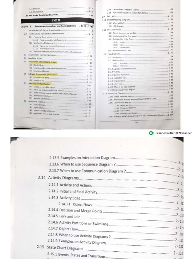 Ccs356 Oose Unit-2 Book | PDF