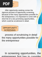 THE 12 Rs of OPPORTUNITY SCREENING | PDF | Entrepreneurship | Strategic ...
