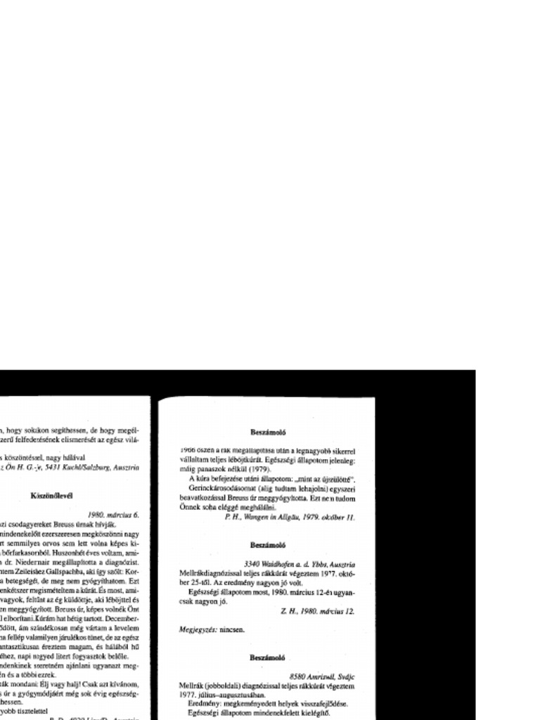 15 21.261022905 A Rak Es Leukemia Gyogyitasa Rudolf Breuss PDF | PDF